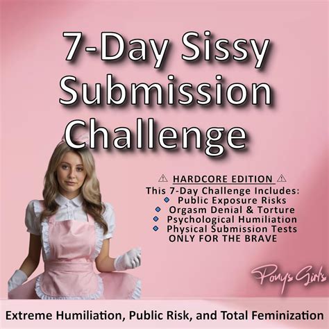 7 Days To Sissy Surrender The Hardcore Feminization And Humiliation
