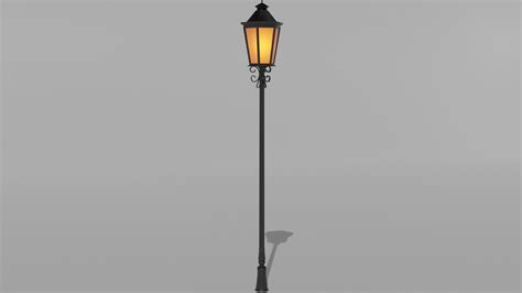 free 3d lamp post model turbosquid 1977993