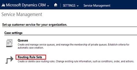 How To Setup Routing Rule In CRM Update Dynatecon