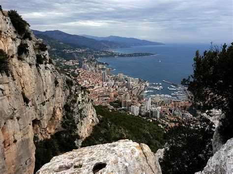 Great View Of Monaco At Tête De Chien At La Turbie