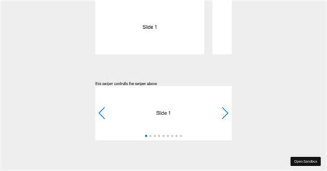 Swiper Controller Demo Codesandbox