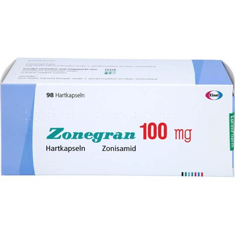 Zonegran 100 Mg Hartkapseln 98 Buc Eumed
