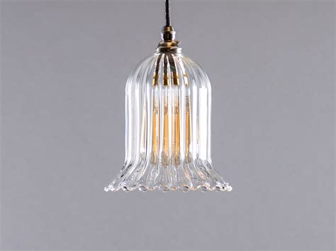 Humphrey Large Fluted Ribbed Pendant Light Glow Lighting