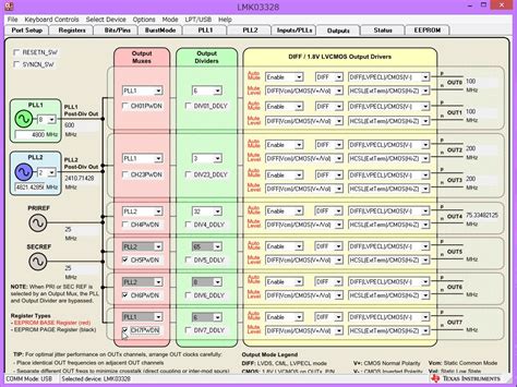 Lmk03328 Generate A 7417582418mhz Output Register File Clock