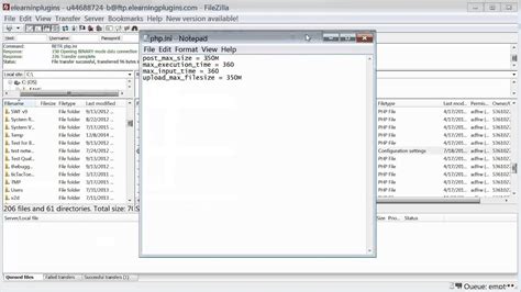 Update I File In Wordpress To Increase Upload Size Youtube