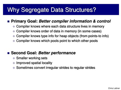 Ppt Automatic Pool Allocation Improving Performance By Controlling