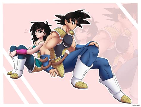 Bardock And Gine By Riszidba On Deviantart