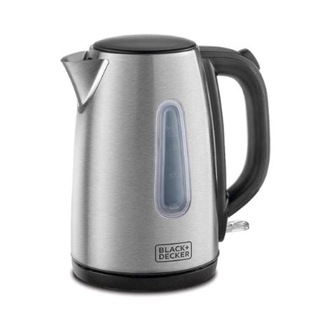 Blackdecker Concealed Coil Stainless Steel Kettle 17 Litre Silver