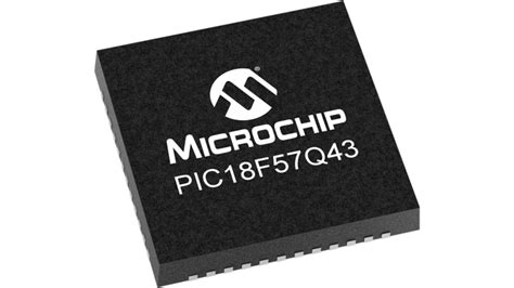 Microchip Pic18f57q43 I6lx 8bit Pic18 Microcontroller Pic18 64mhz