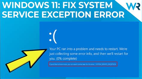 Título Como Solucionar El Error Bsod De Excepción Del Servicio Del