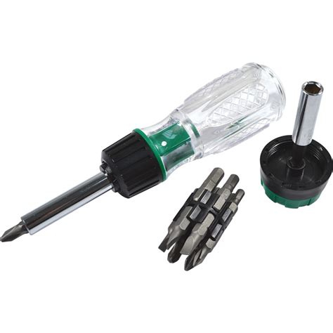 Senator 1 4 Hex Bit Ratchet Driver Set C W 13 Bits Pro 573 0003a Cromwell Tools