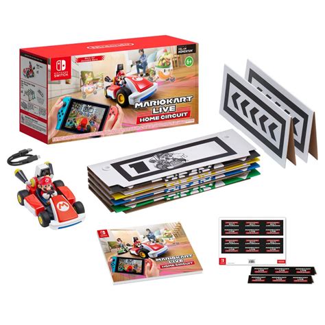 Nintendo Switch Mario Kart Live Home Circuit Mario Set הגאים נינטנדו