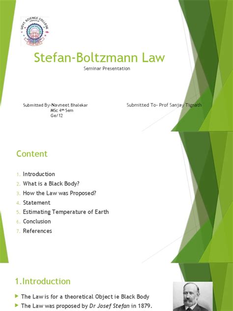 stefan boltzmann law pdf