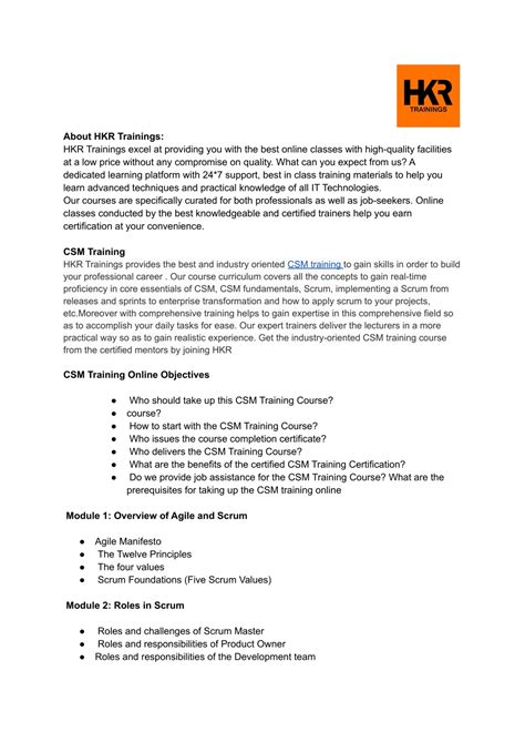 Ppt Csm Training Powerpoint Presentation Free Download Id 11302417