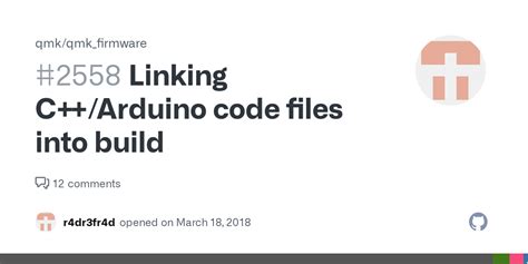 Linking Carduino Code Files Into Build · Issue 2558 · Qmkqmk