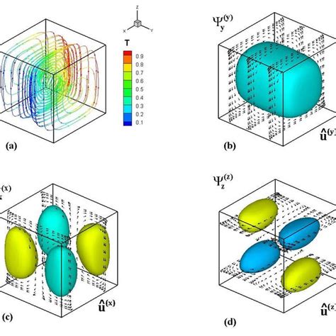Visualization Of A Three Dimensional Flow At Ra10 3 A Two Flow Download Scientific Diagram