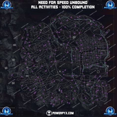 Need For Speed Unbound All Collectibles Activity Locations