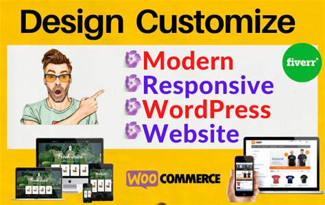 Customize Or Design Responsive Wordpress Website Redesign By Minhaz081