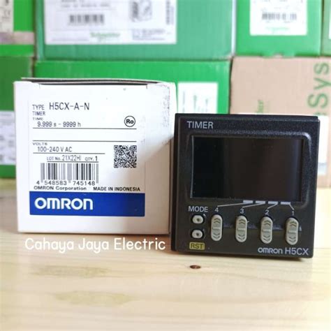 Promo Timer Digital H5cx A N 220vac Omron Made In Indonesia Diskon 23 Di Seller Ruji Store