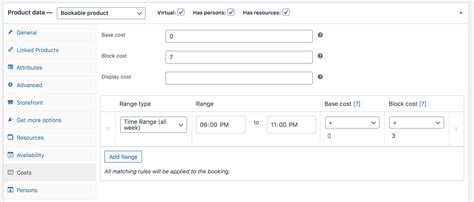 Recording Studio Example With Different Rates Resources Persons And Product Add Ons CODIBU