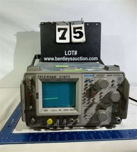 Tektronix 494p Programmable Spectrum Analyzer Bentley And Associates Llc