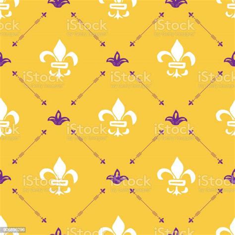 마디 그 라 완벽 한 패턴 벡터 일러스트입니다 손으로 그린된 스케치 낙서 Holyday 요소와 로얄 기호 벡터 일러스트 레이 션