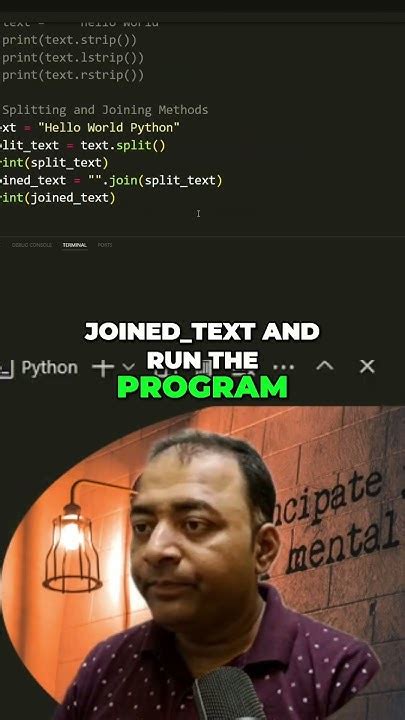 Split And Join Strings In Python 🔥 Python Shorts For Beginners Youtube