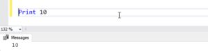 An Overview Of The Print Statement In Sql Server Coding Sight