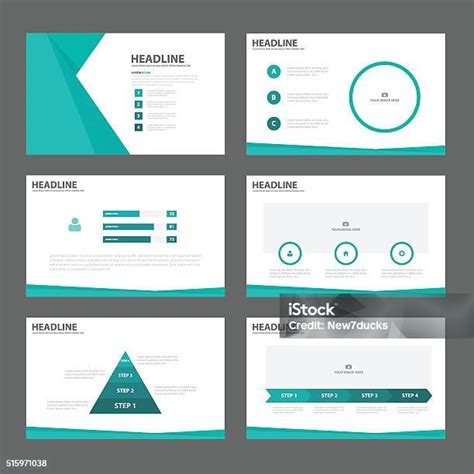 초록색입니다 프리젠테이션 템플릿 인포그래픽 요소 평편 디자인식 설정 콘센트에 대한 스톡 벡터 아트 및 기타 이미지 콘센트 형판 녹색 Istock