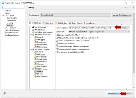 How To Place And Execute Stm32 Code In Sram Memory Stmicroelectronics Community