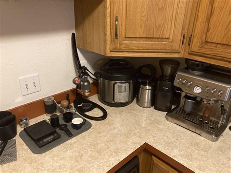 Why Make A Dedicated Work Bench When You Can Just Use Half Your Kitchen