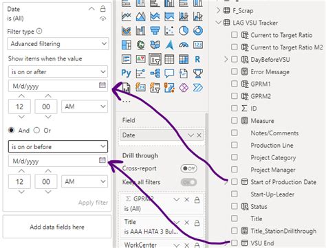 Filtering Data Between Two Entries In A Sharepoint Microsoft