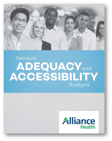 Network Adequacy And Accessibility Analysis Alliance Health