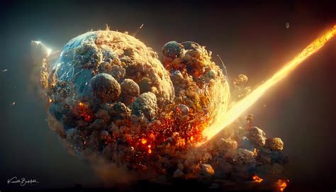 Exploding Planet By Kbrake On Deviantart