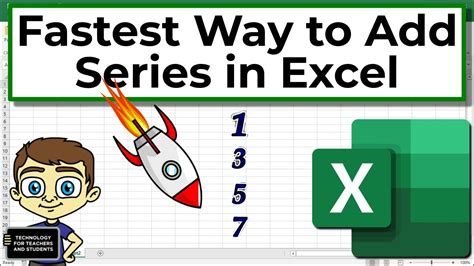 Quickly Fill A Huge Series Of Numbers Or Dates In Excel Youtube