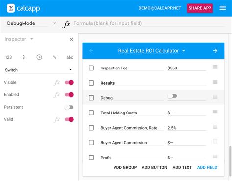 Calcapp — Tip Add A Debug Mode To Your Apps
