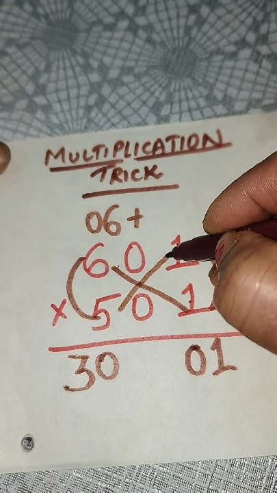 Easy Multiplication Trickmultiply Maths Maths Shortsthree Digit Multiplication Viralyt