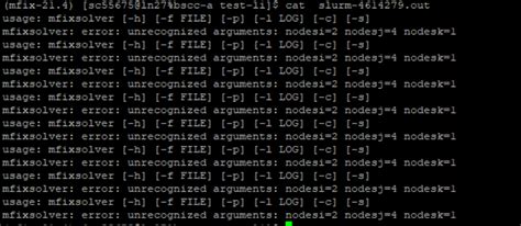 Something Wrong About Running Custom Solver From Command Line Mfix