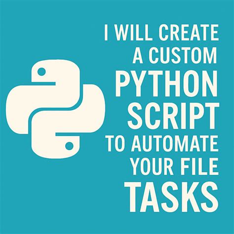 Create A Custom Python Script To Automate Your File Tasks By Yosukey