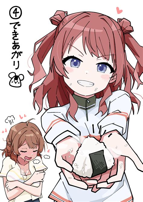 Hanami Ume And Hanami Saki Idolmaster And More Drawn By Ohgi Danbooru