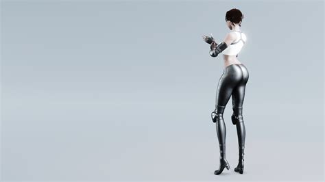 3d Stylized Female Character Rigged 3d Model Turbosquid 2109251
