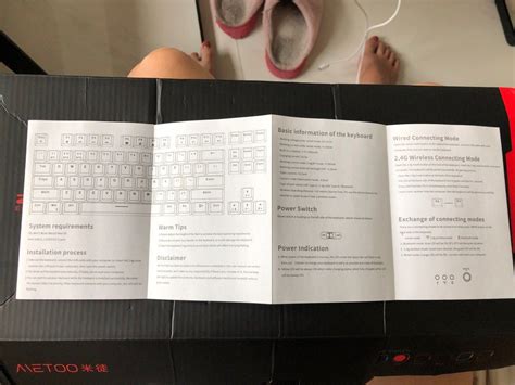 NEW Metoo Zero Mechanical Keyboard, Computers & Tech, Parts ...