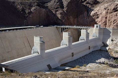 18 Overflow Spillway At Hoover Dam Edward Schonsett Flickr