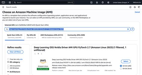 Deep Learning Graphical Desktop On Amazon Linux 2023 Al2023 With Aws Deep Learning Ami Dlami