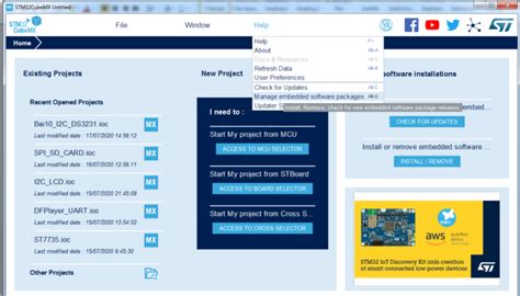H Ng D N C I T Stm Cubemx V Package Khu Nguy N Creator