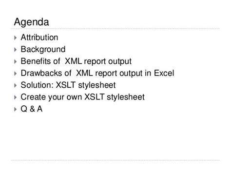 Making Workflows Xml Report Output Work For You