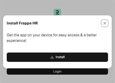 How To Install Frappe Hr Mobile App On Android