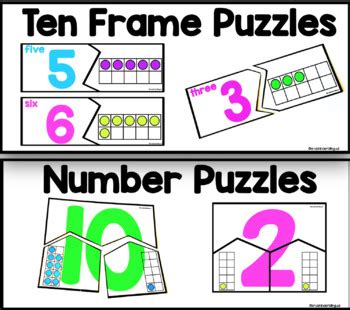 TEN FRAMES TO TEACH NUMBER SENSE By Sruizkinderbilingual TpT
