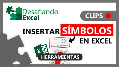 Insertar SÍmbolos En Excel Desafiando Excel
