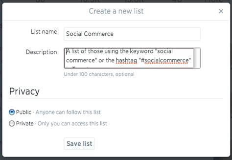 Twitter Lists How To Create Use And Manage Practical Ecommerce